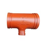 TEE REDUCTORA RANURADA UL/FM MECH - METALPLAST