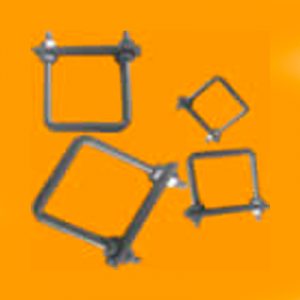 Abrazaderas para tubería cuadrada - METALPLAST